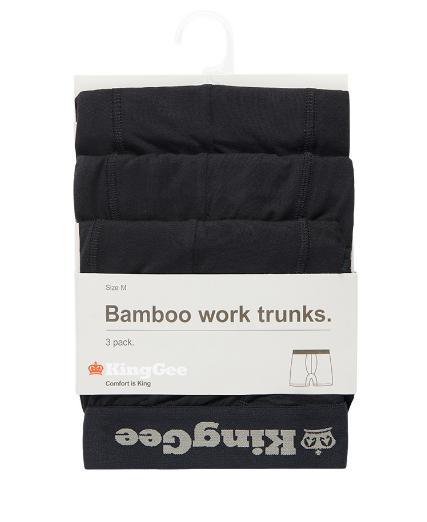 KING GEE BAMBOO WORK TRUNKS 3PK – THE BOOTS CLOTHES SAFETY STORE
